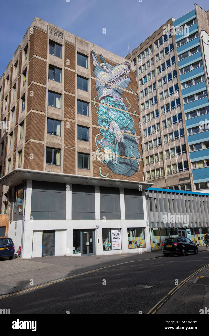 Bristol nelson street graffiti hi-res stock photography and images - Alamy