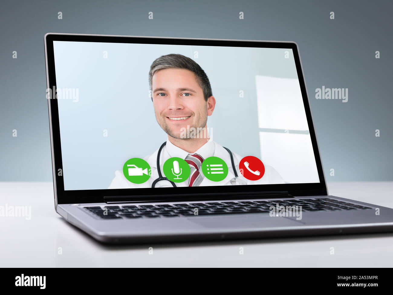 Telemedicine doctor display icon hi-res stock photography and images ...