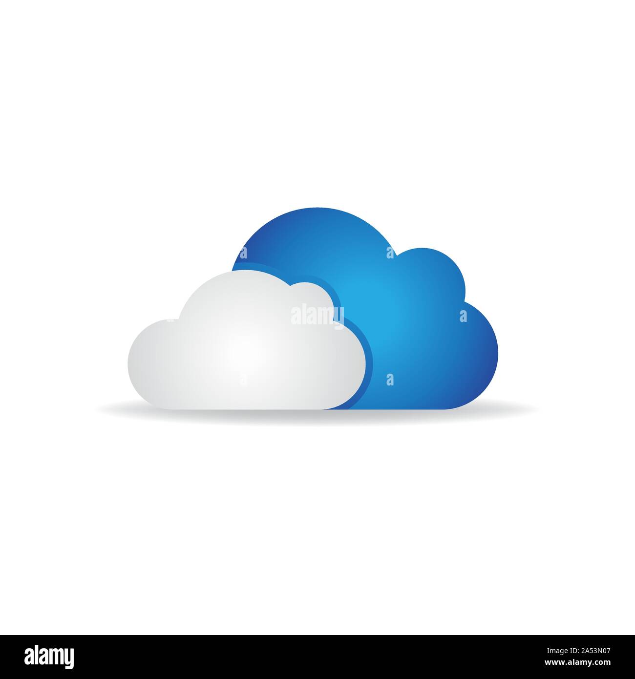 Cloud template vector icon illustration design Stock Vector Image & Art ...