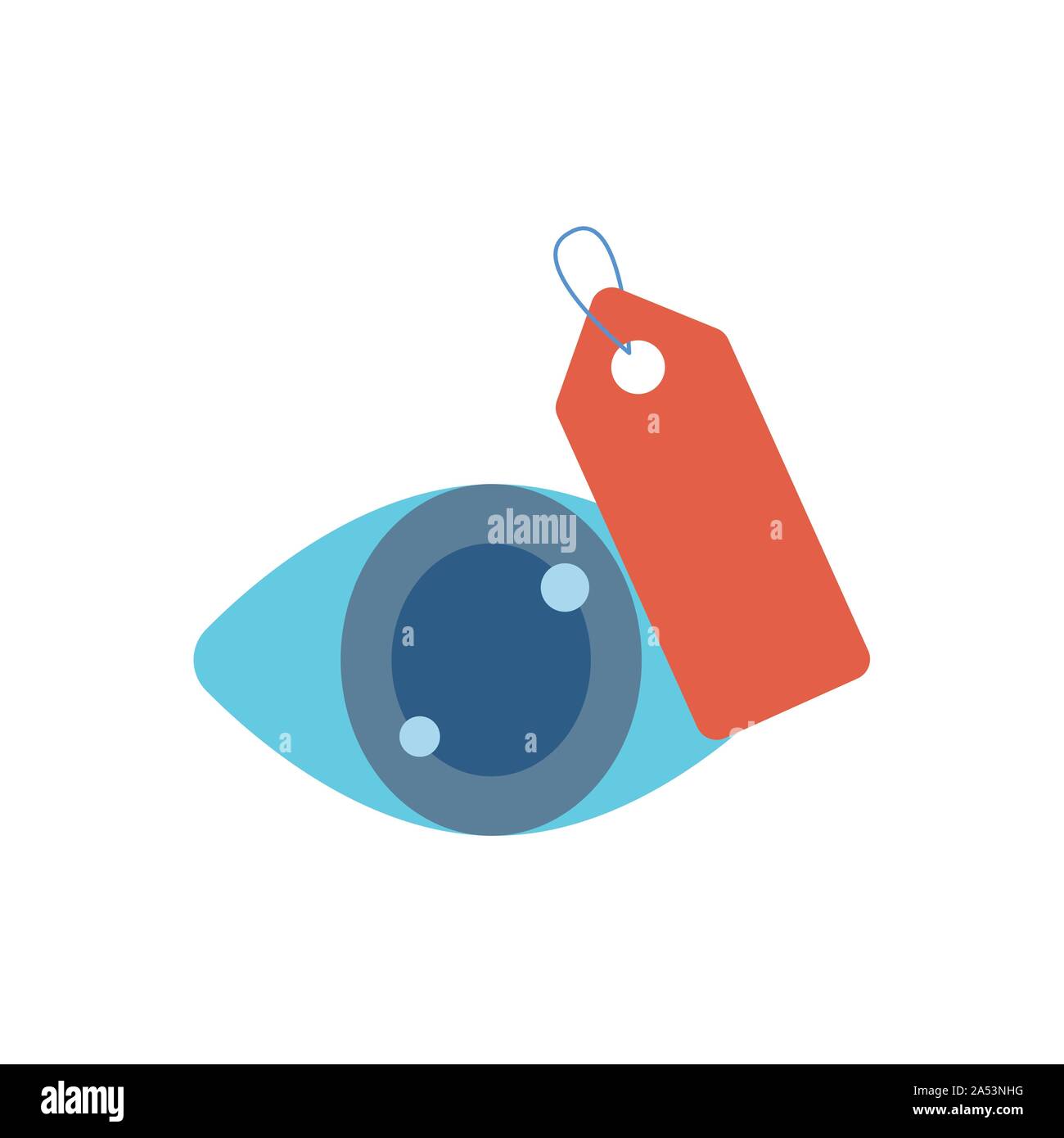 Eye icon, Social media multimedia apps communication digital marketing ...