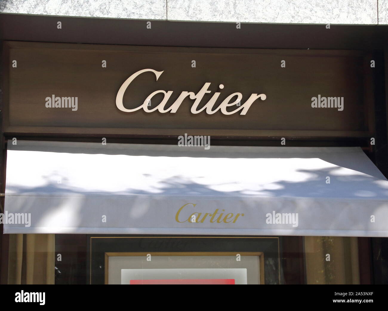 Cartier logo logos hi-res stock photography and images - Alamy