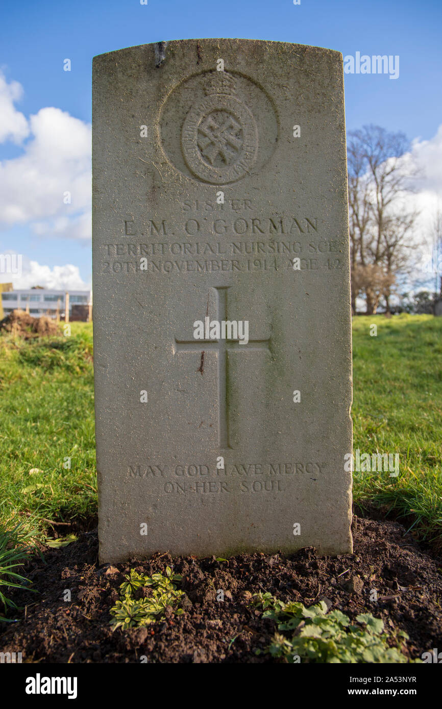 Commonwealth War Graves Commission Grave of Eileen Mary O'Gorman of the ...