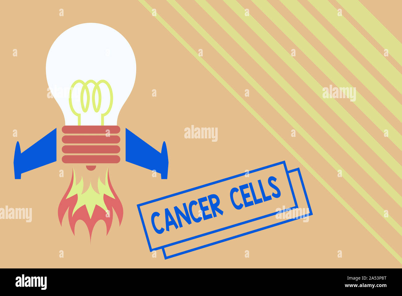 Conceptual hand writing showing Cancer Cells. Concept meaning forming ...