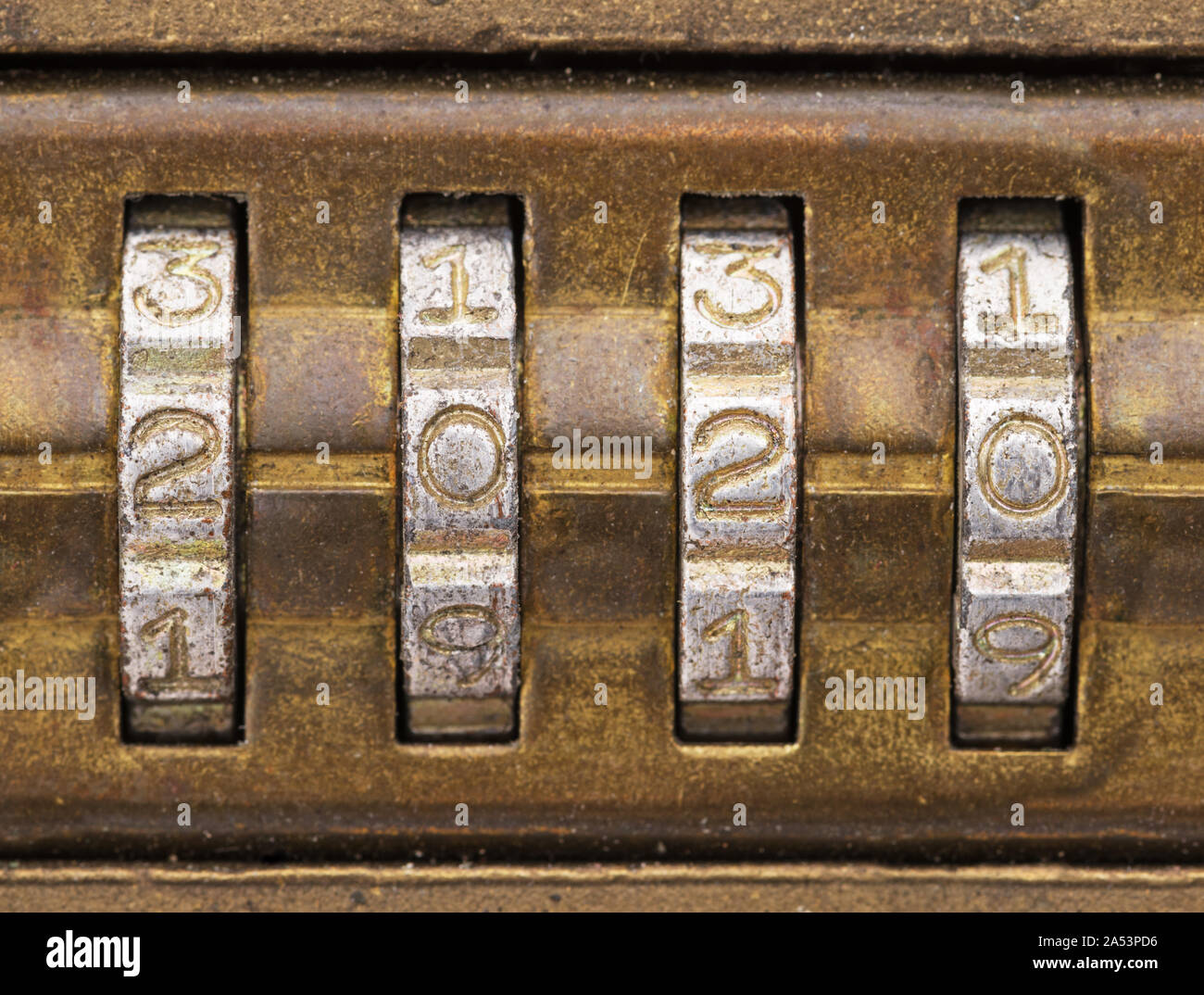 Brass numbers hi-res stock photography and images - Alamy