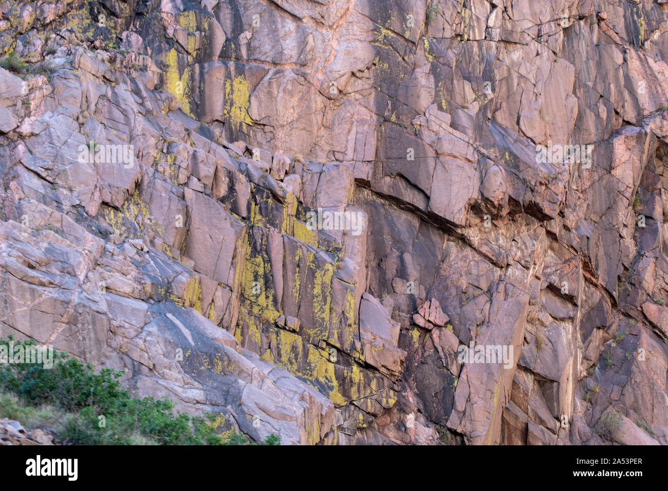 A pretty textured rock background of mountains in Colorado. Bokeh ...