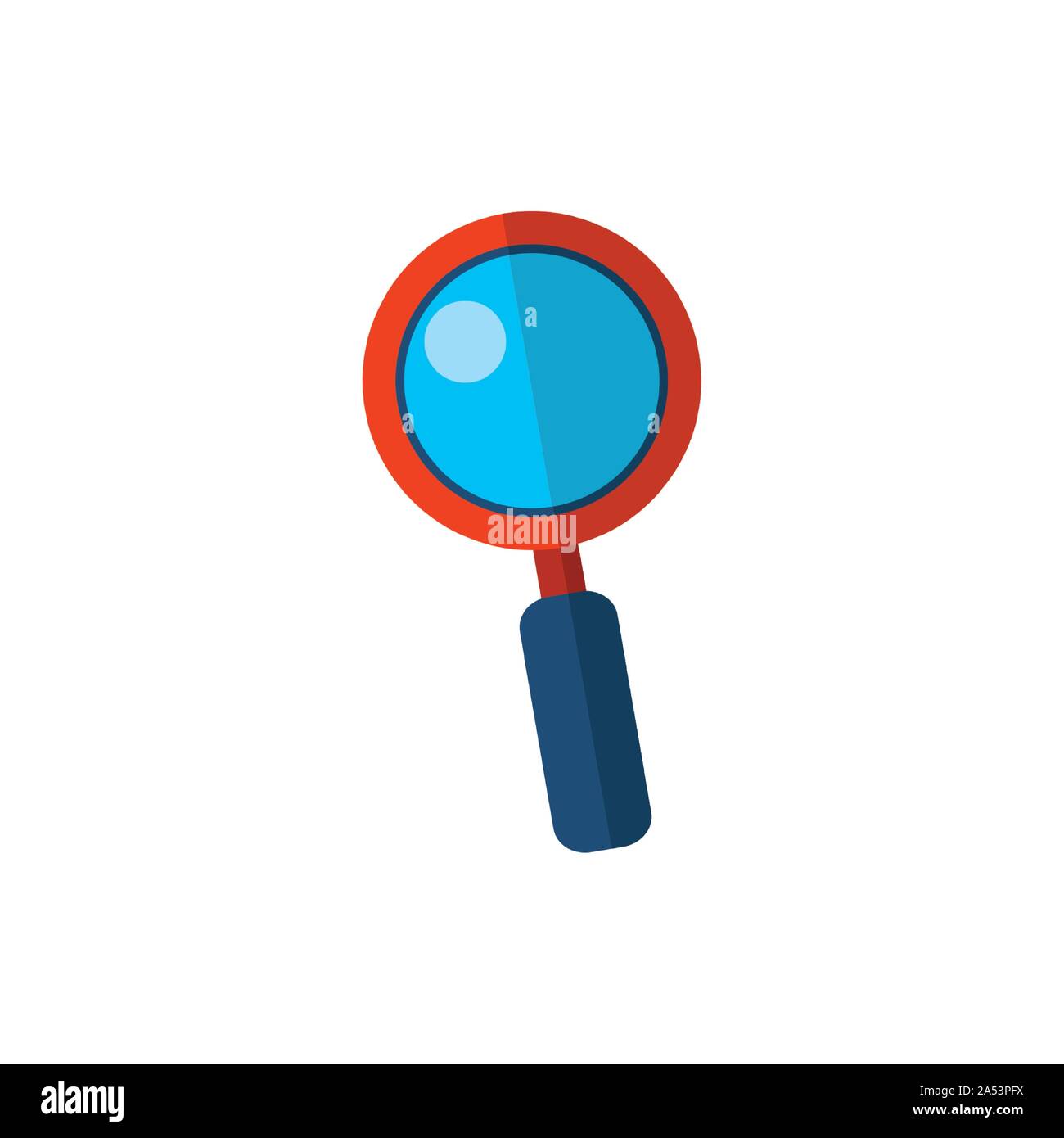 Lupe icon design, Tool search magnifying glass zoom lens and ...