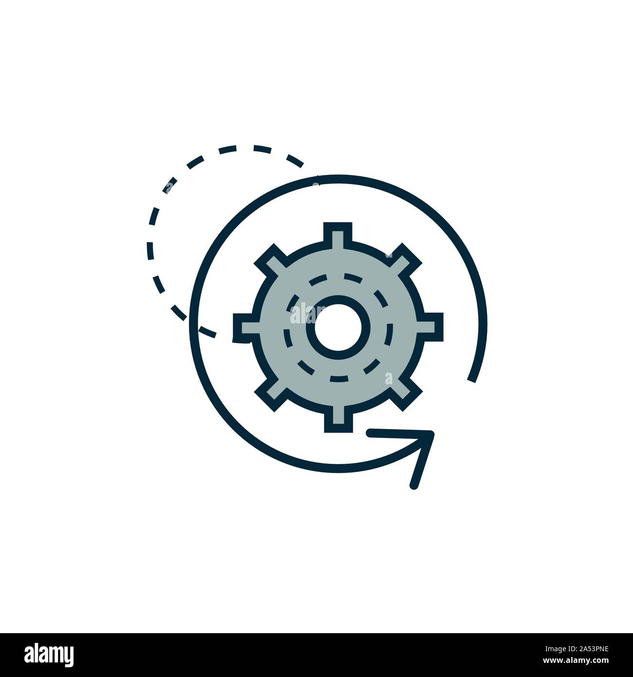 gear work tools engineering icon vector illustration Stock Vector Image ...