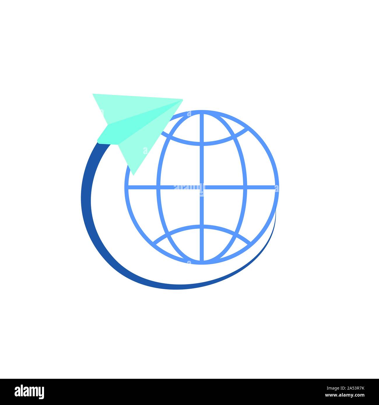 Global sphere icon, Social media multimedia apps communication digital ...