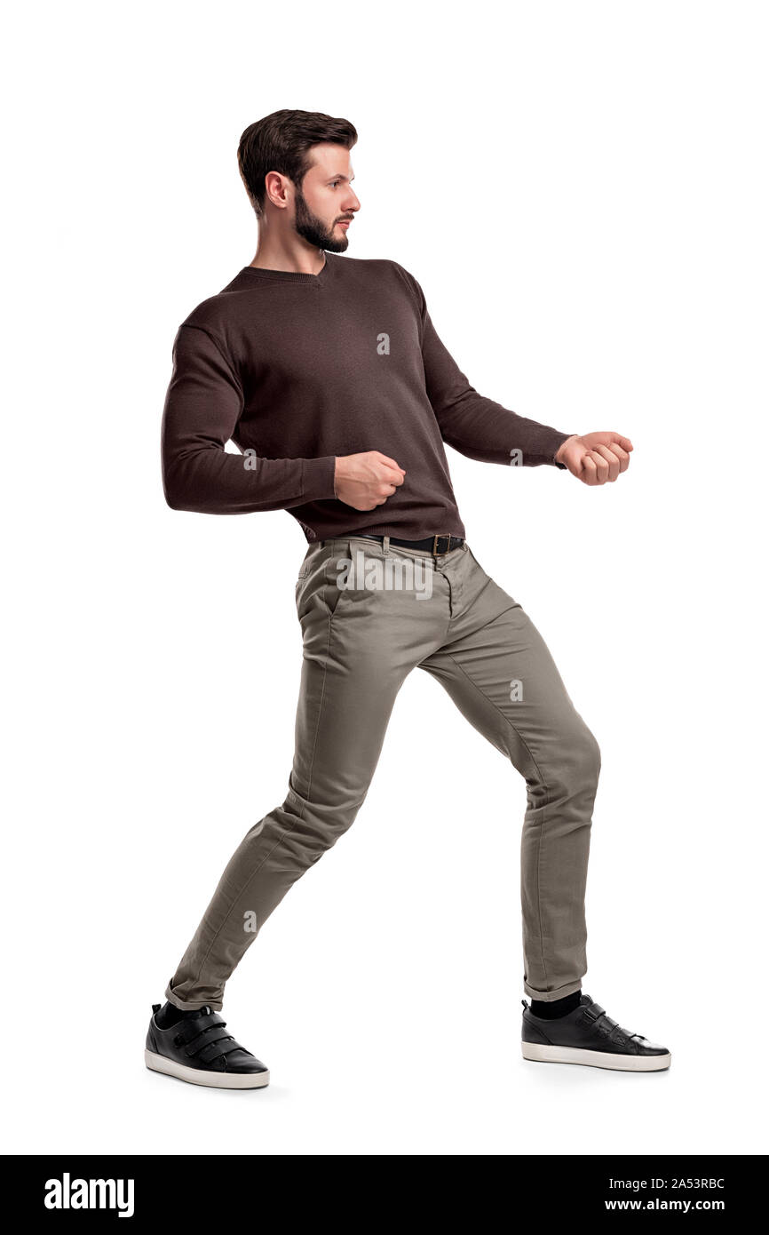 Strong man and pants hi-res stock photography and images - Alamy