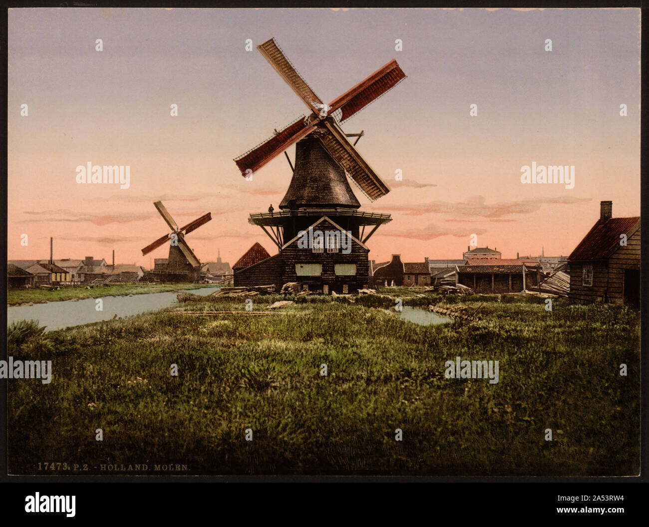 Windmill dutch symbols hi-res stock photography and images - Alamy