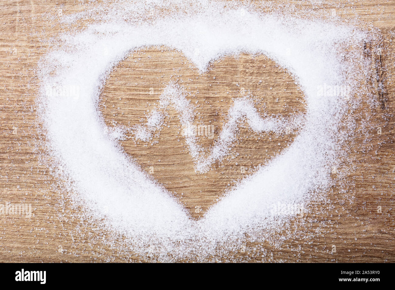 Heart of salt hi-res stock photography and images - Alamy