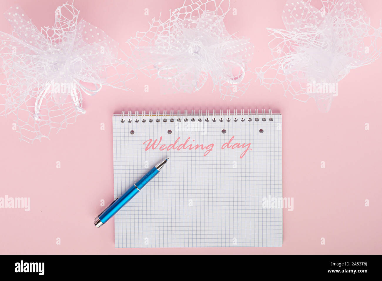 Minimal wedding concept template for your text or design Stock Photo ...