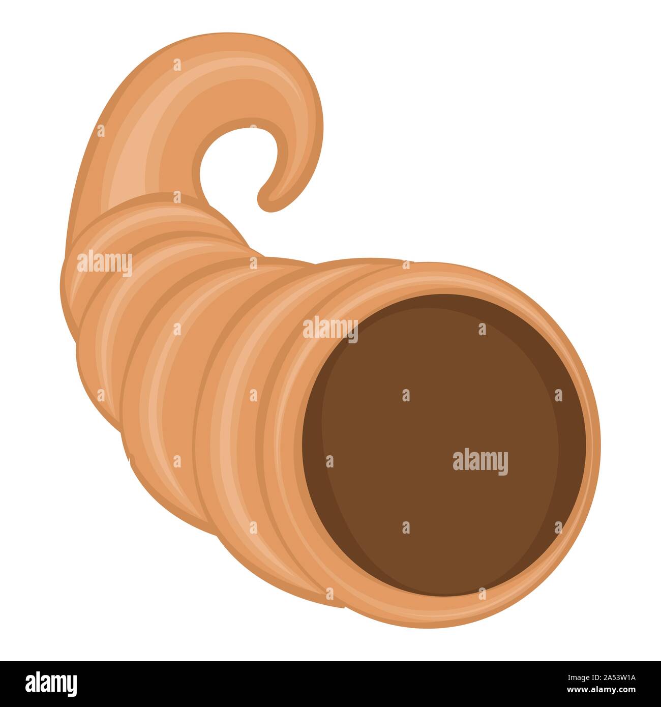 Empty Cornucopia Clipart