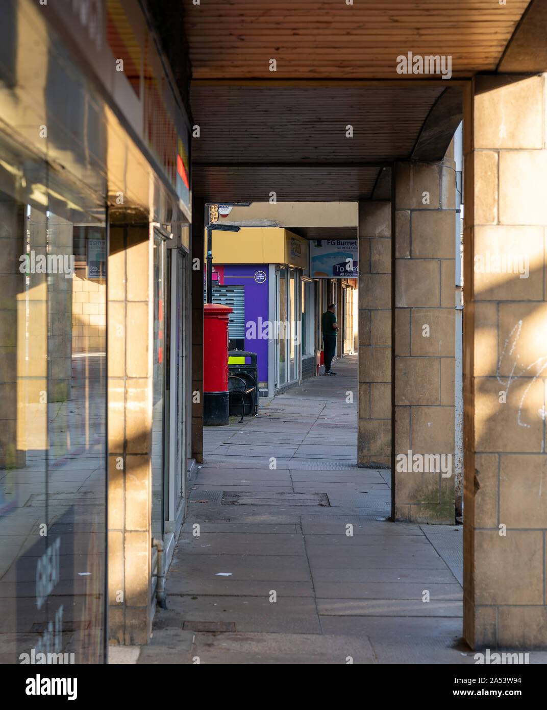 17 October 2019. Elgin Town Centre, Elgin, Moray, Scotland, UK. This is ...
