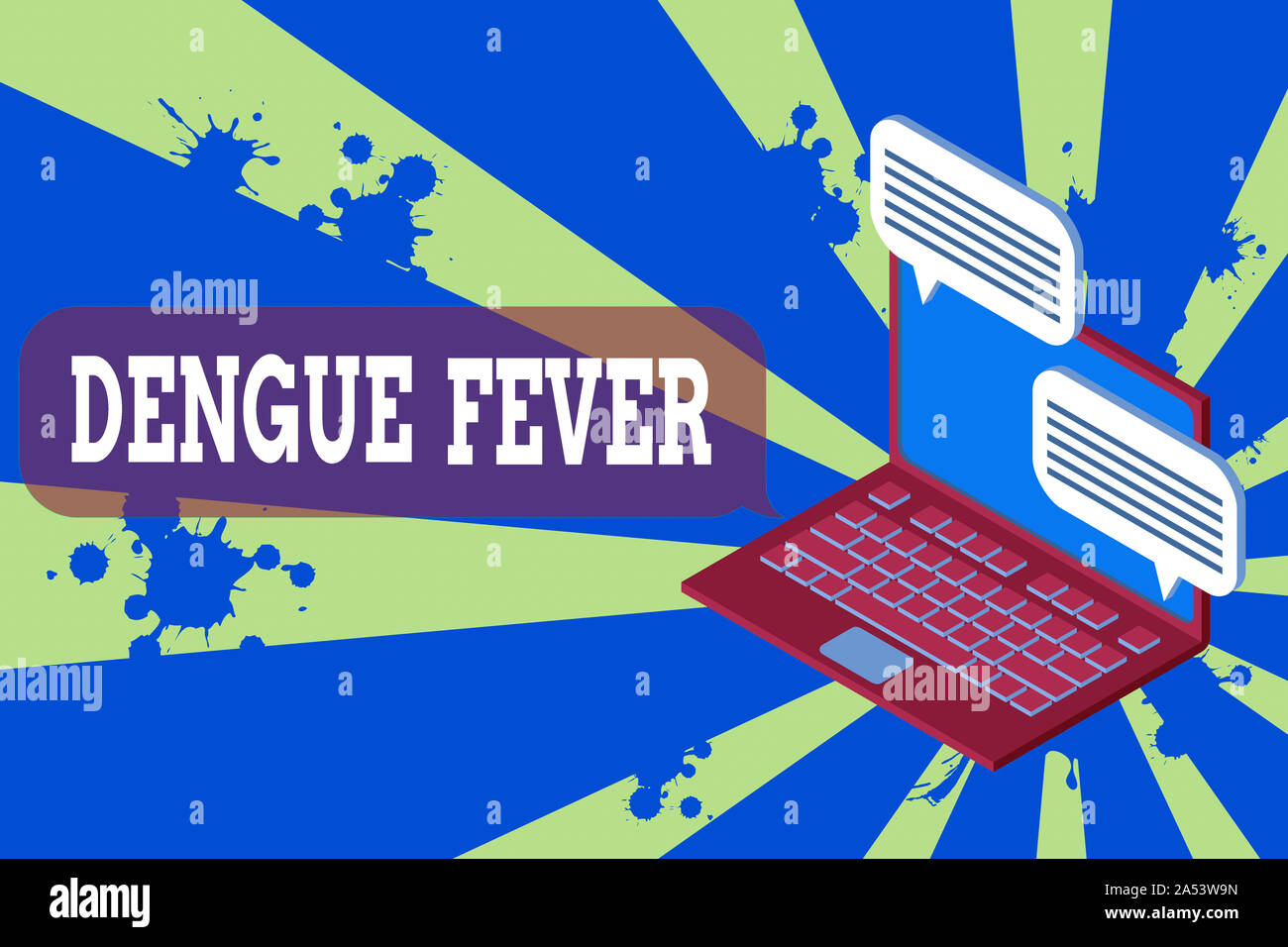 Writing note showing Dengue Fever. Business concept for infectious ...