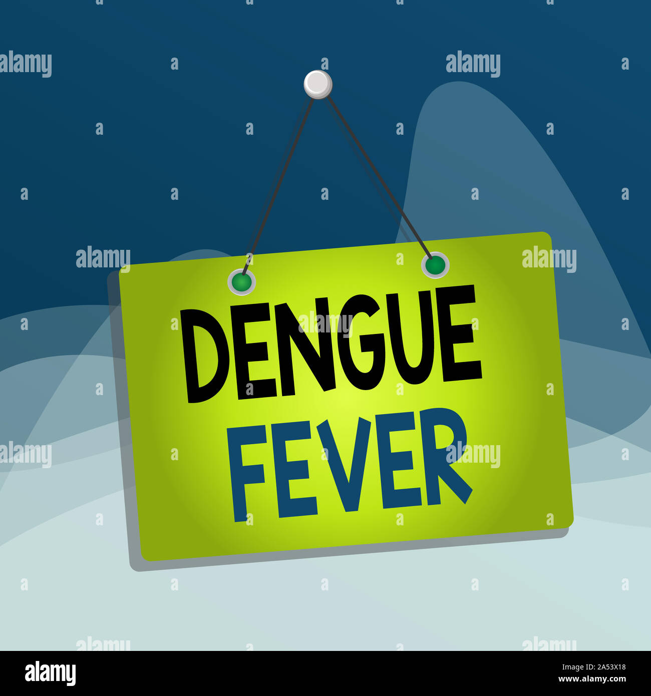 Writing note showing Dengue Fever. Business concept for infectious ...