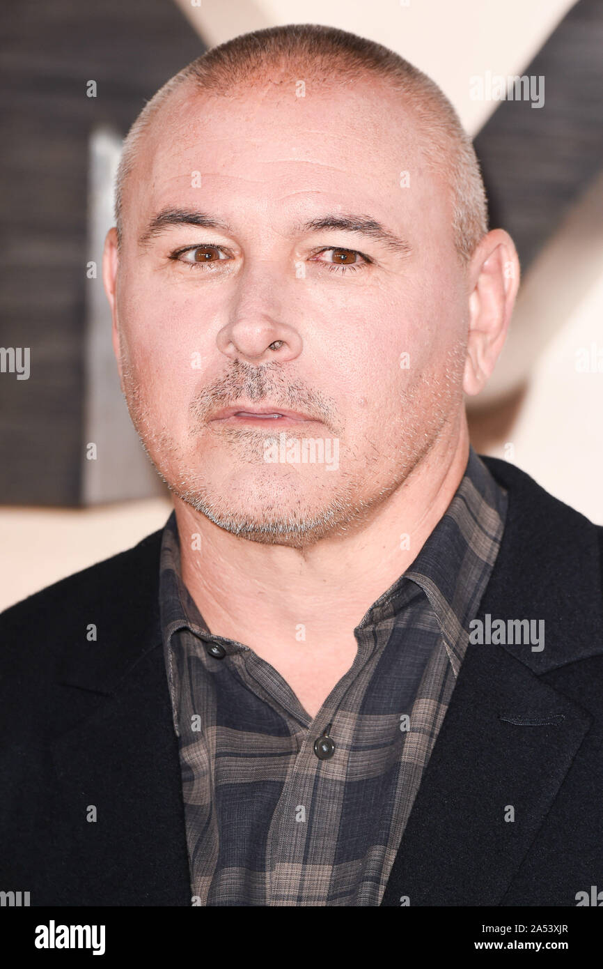 London, UK. 17th Oct, 2019. LONDON, UK. October 17, 2019: Tim Miller at ...
