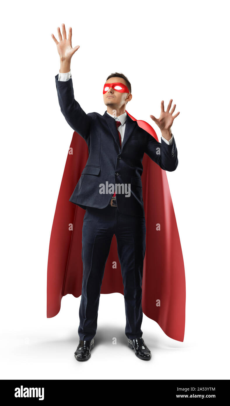 Office superhero super employee superhero hi-res stock photography and ...