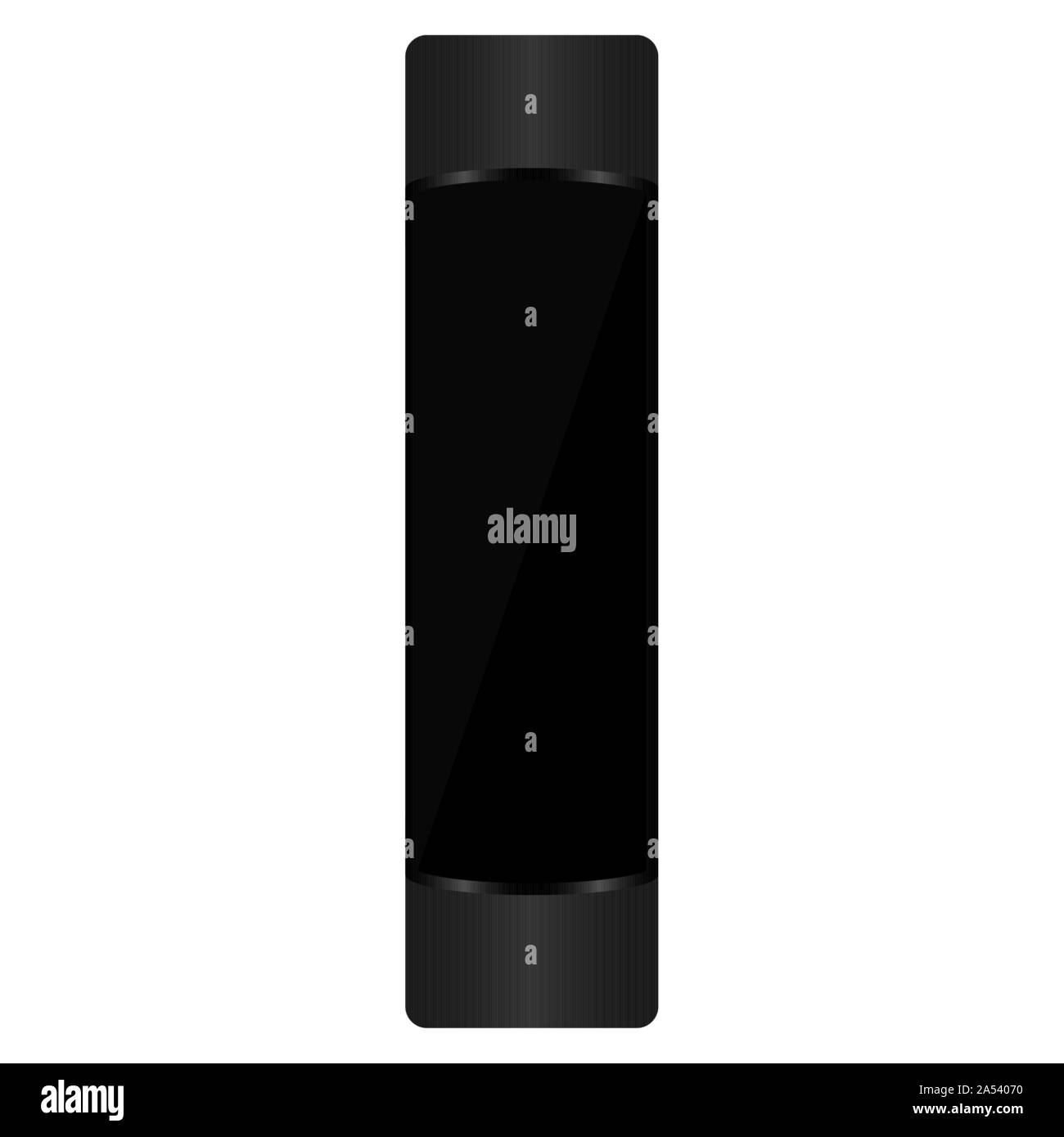 Isolated smartwatch image. Digital clock - Vector illustration Stock ...