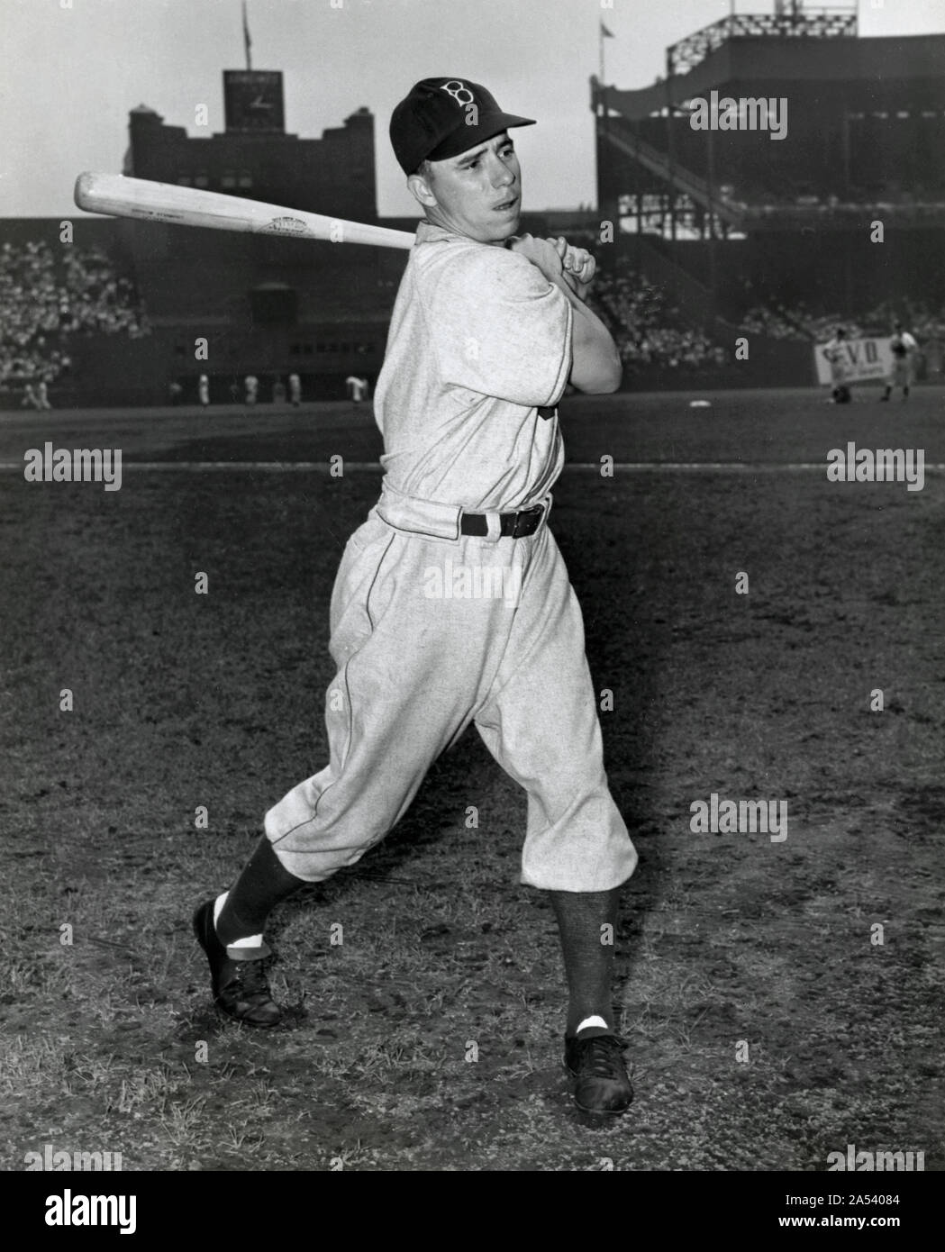 Vintage black and white photo of baseball player Pee Wee Reese who ...