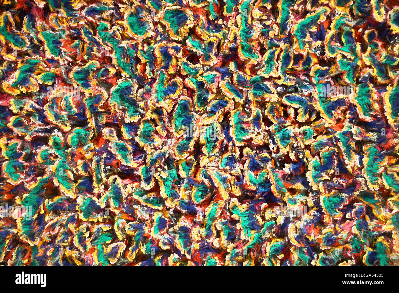 Shapes abstract. Colorful Abstract Expressionism, Digital Art by Afonso ...