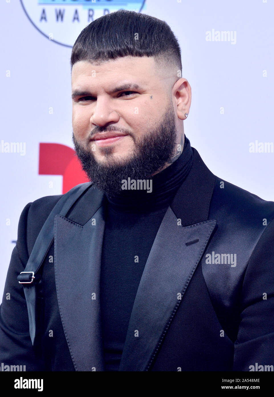 Los Angeles, United States. 17th Oct, 2019. Singer Farruko arrives for ...