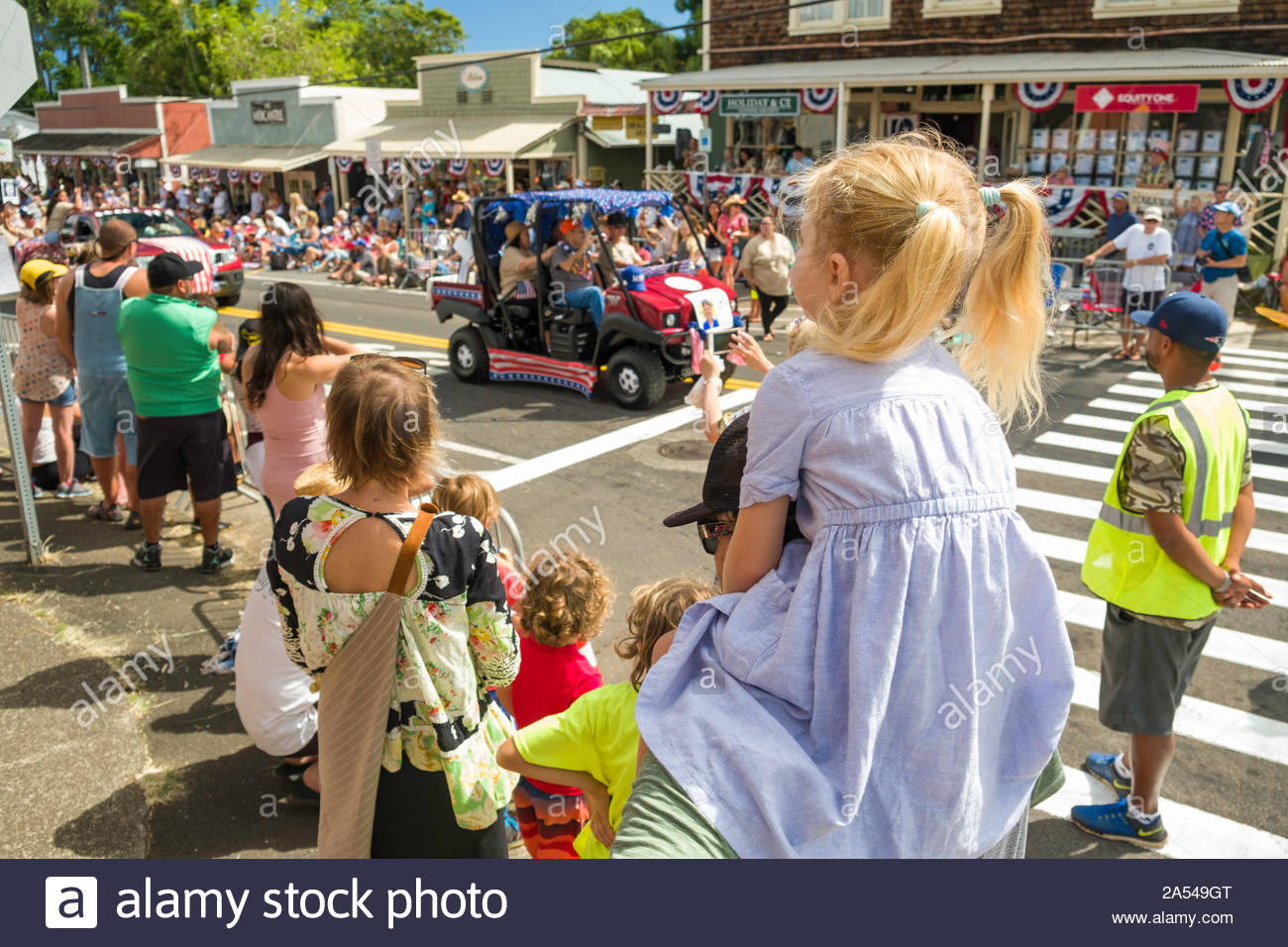 Girl Watching Parade High Resolution Stock Photography and Images - Alamy