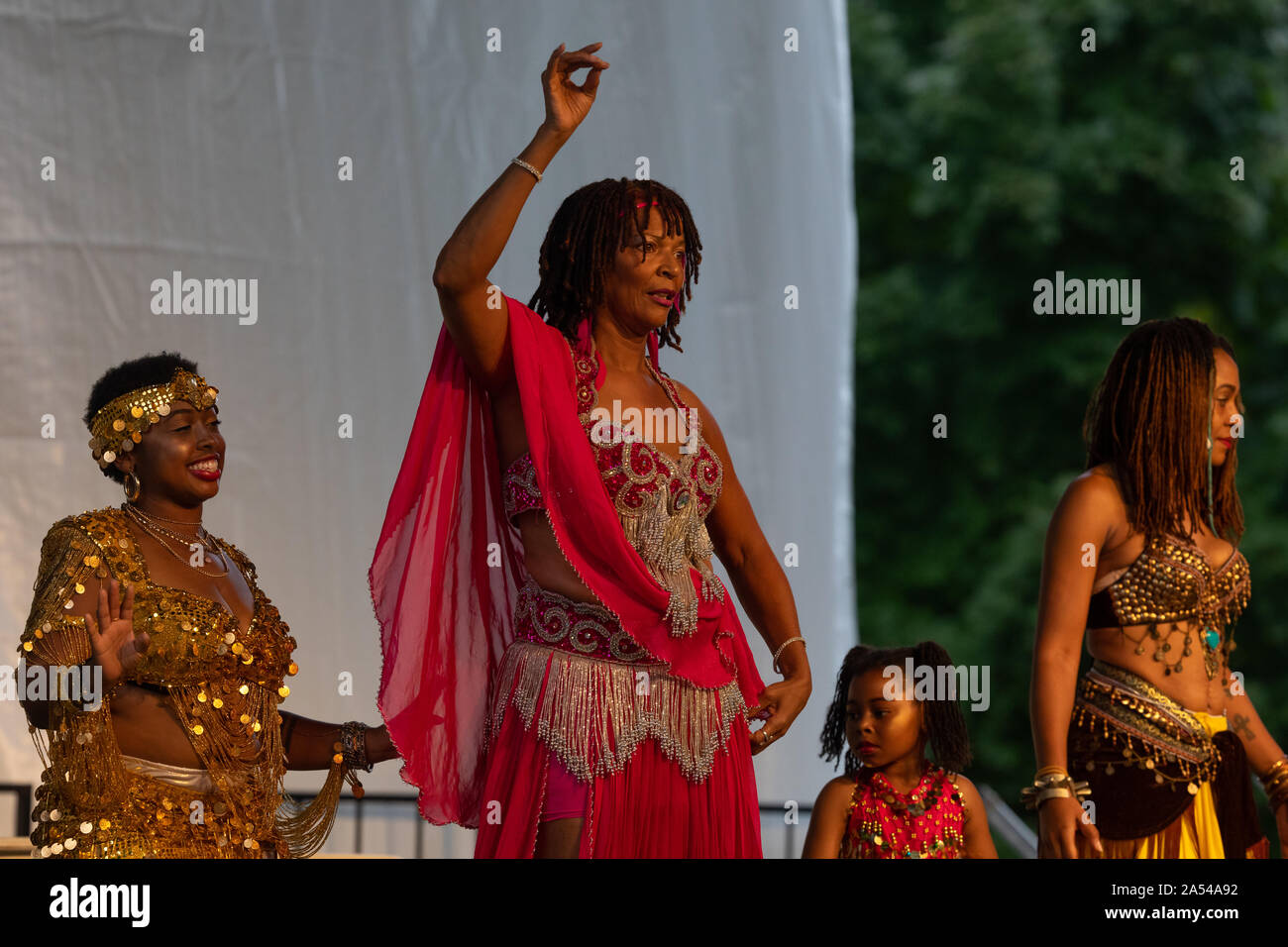 St. Louis, Missouri, USA - August 25, 2019: Festival of Nations, Tower ...