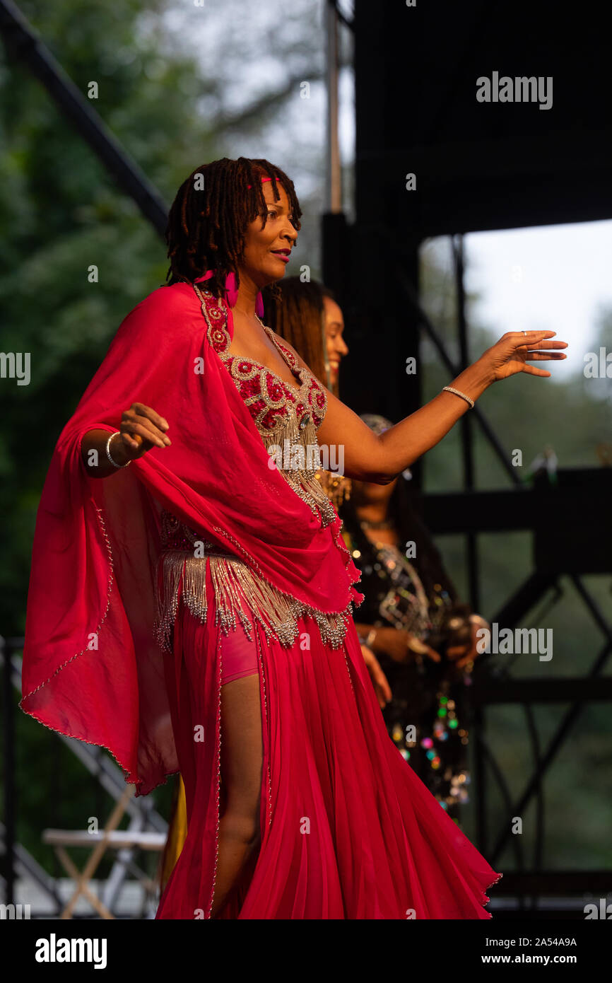 St. Louis, Missouri, USA - August 25, 2019: Festival of Nations, Tower ...
