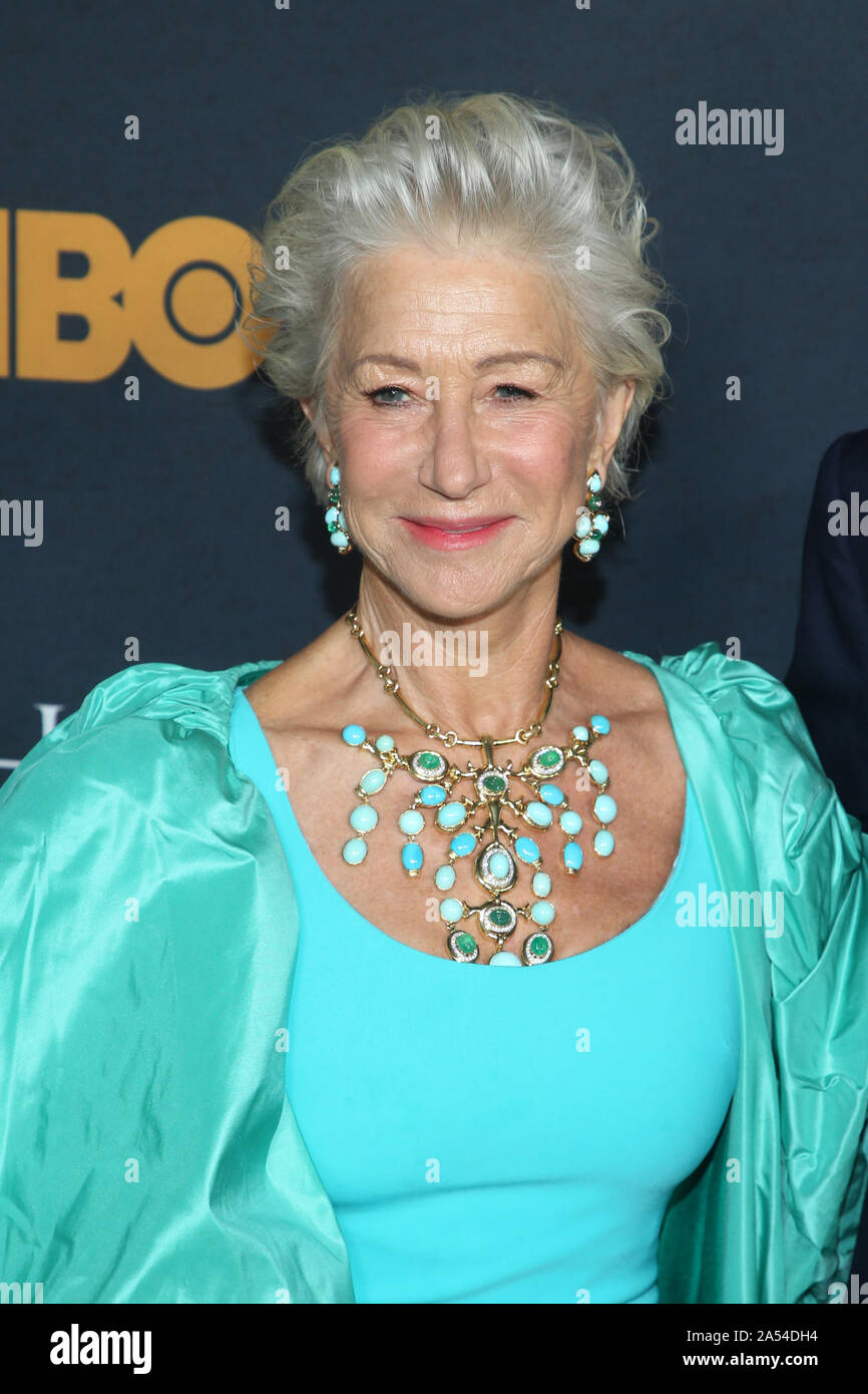 Los Angeles, Ca. 17th Oct, 2019. Helen Mirren at the Premiere of ...