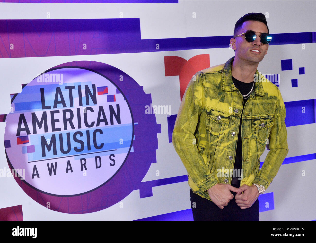 Los Angeles, United States. 17th Oct, 2019. Musical artist Lenier ...