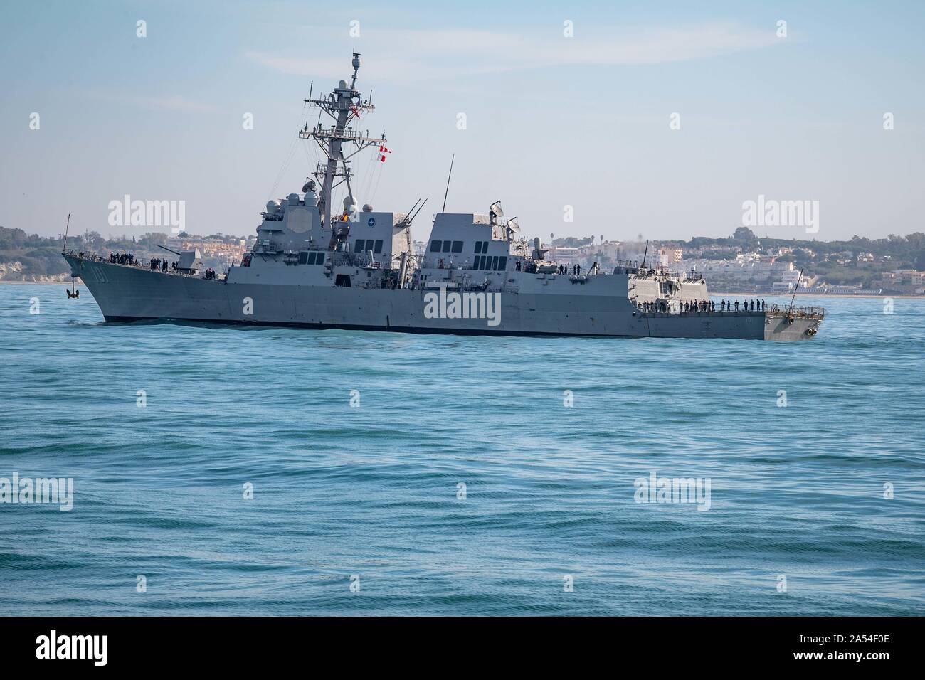 ROTA, Spain (Oct. 5, 2019) — The Arleigh Burke-class guided-missile ...