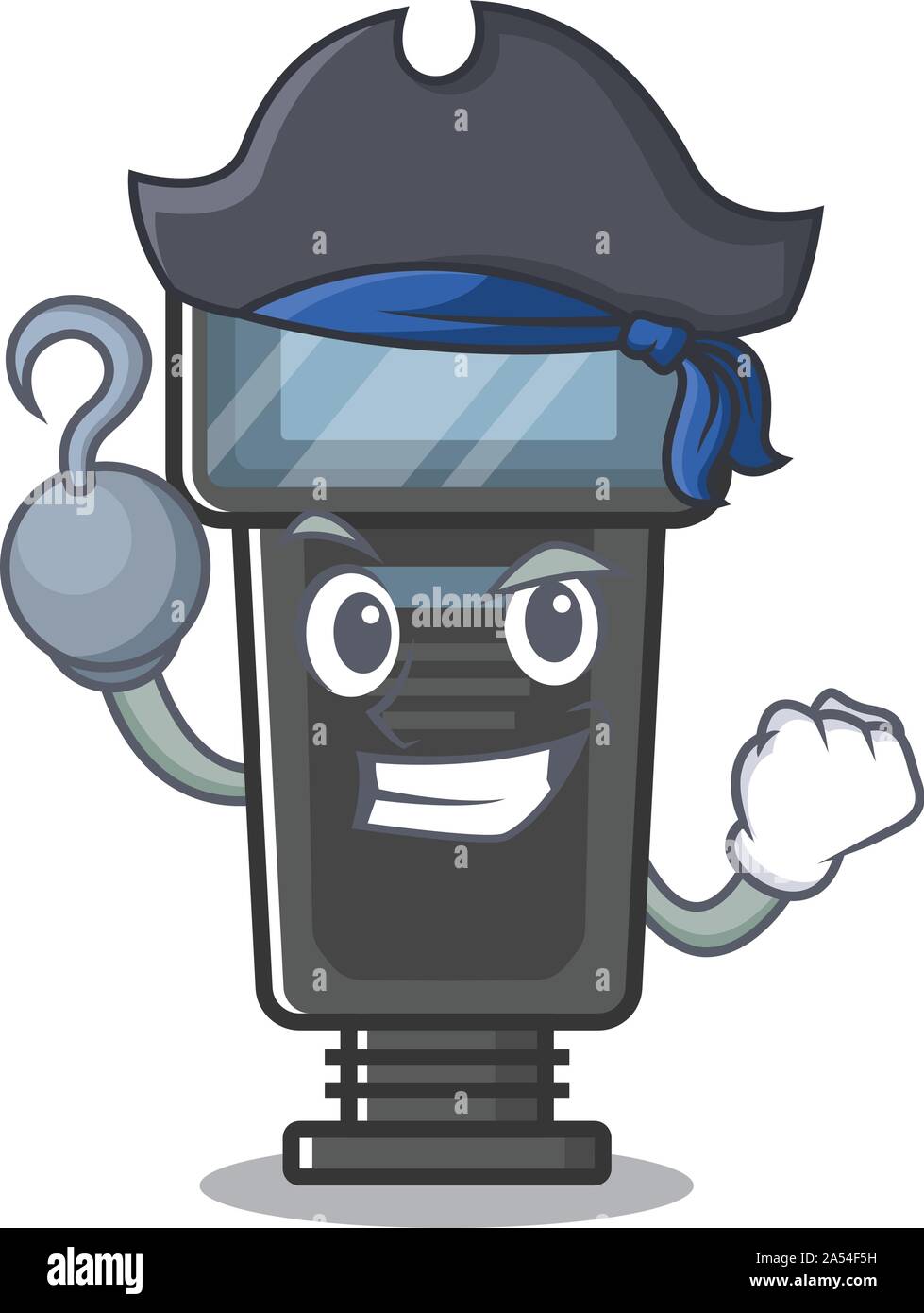 Pirate camera flash in the cartoon shape Stock Vector Image & Art - Alamy