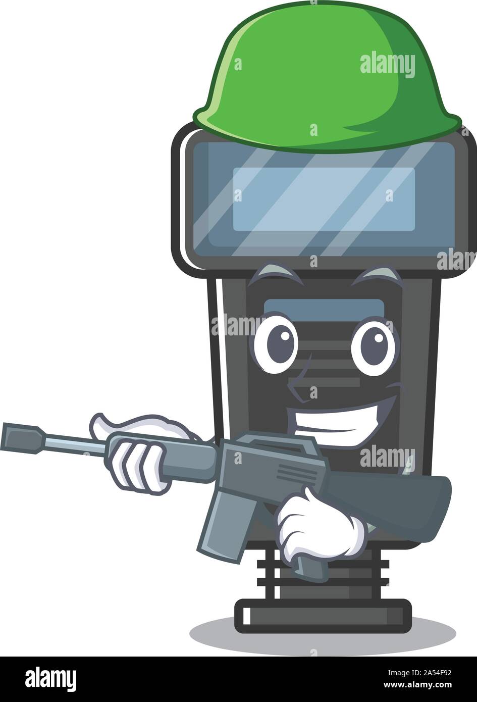 Army camera flash in the cartoon shape Stock Vector Image & Art - Alamy