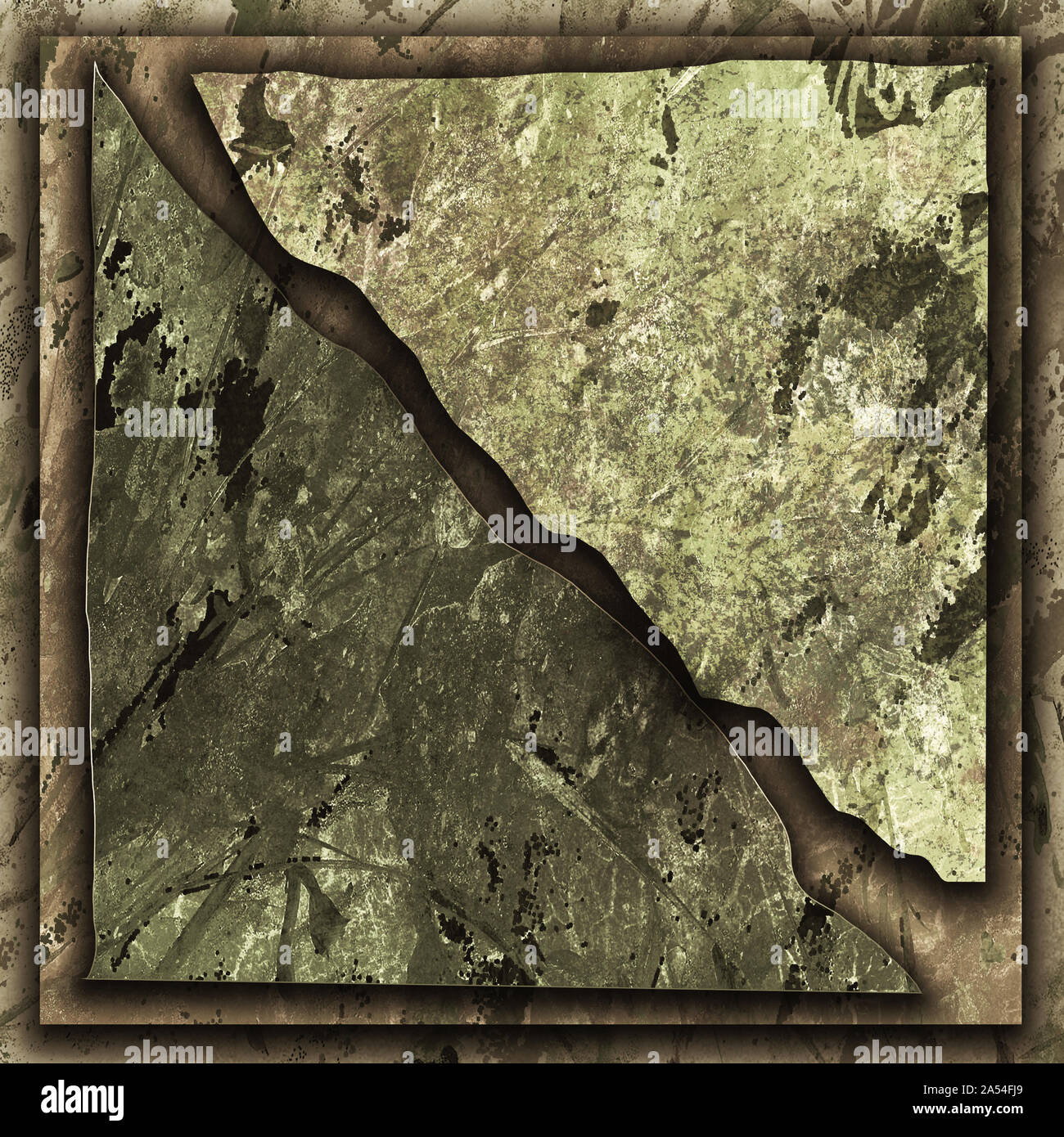 Distressed rustic layered paper. Vintage grungy old paper. Abstract ...