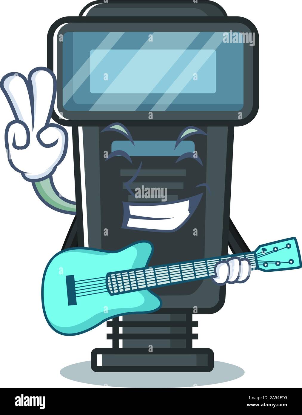 Guitar photograph Stock Vector Images - Alamy