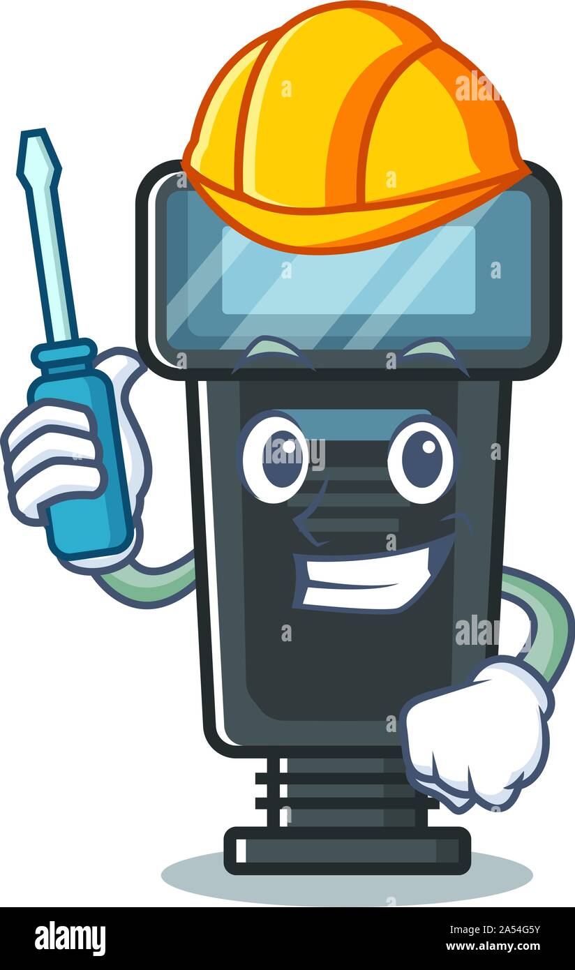 Automotive camera flash with the a character Stock Vector Image & Art ...