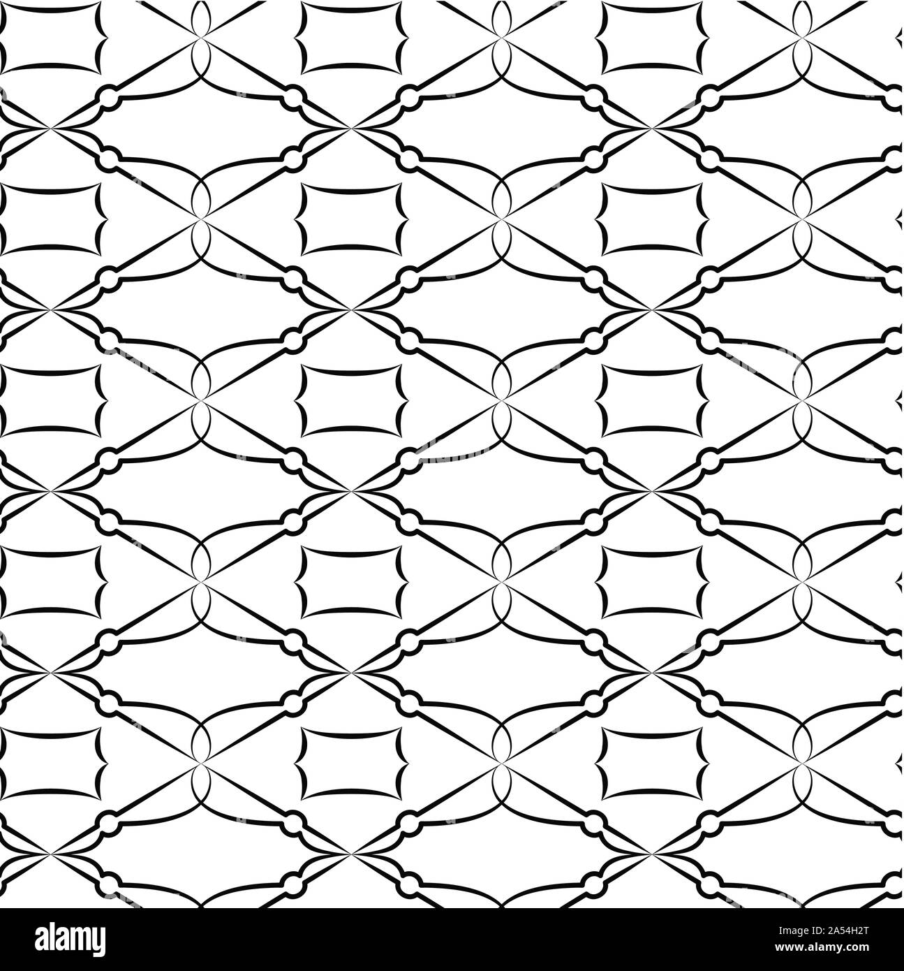 Seamless black and white pattern Stock Vector Image & Art - Alamy