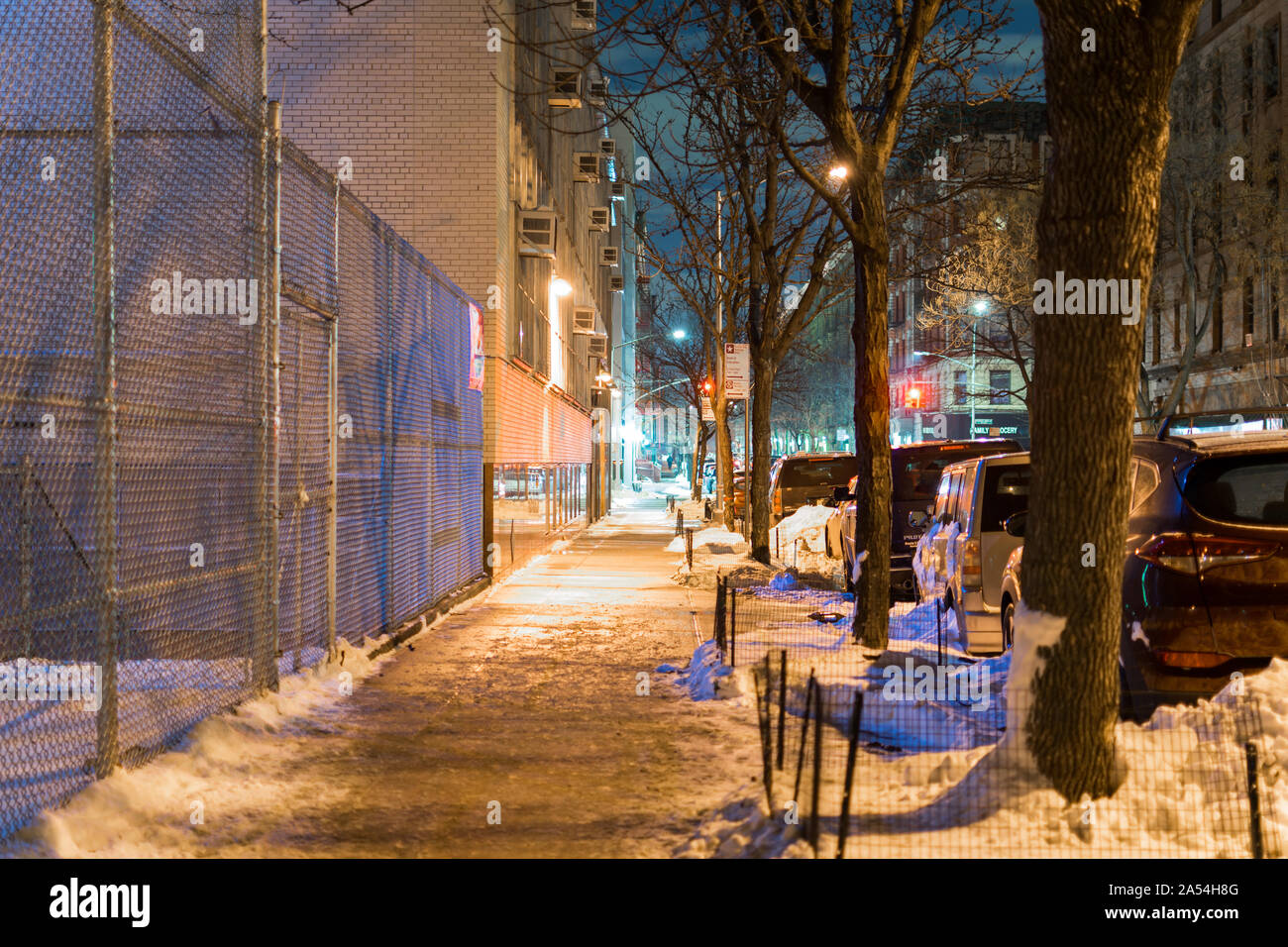 New York Alley Street Night High Resolution Stock Photography and ...
