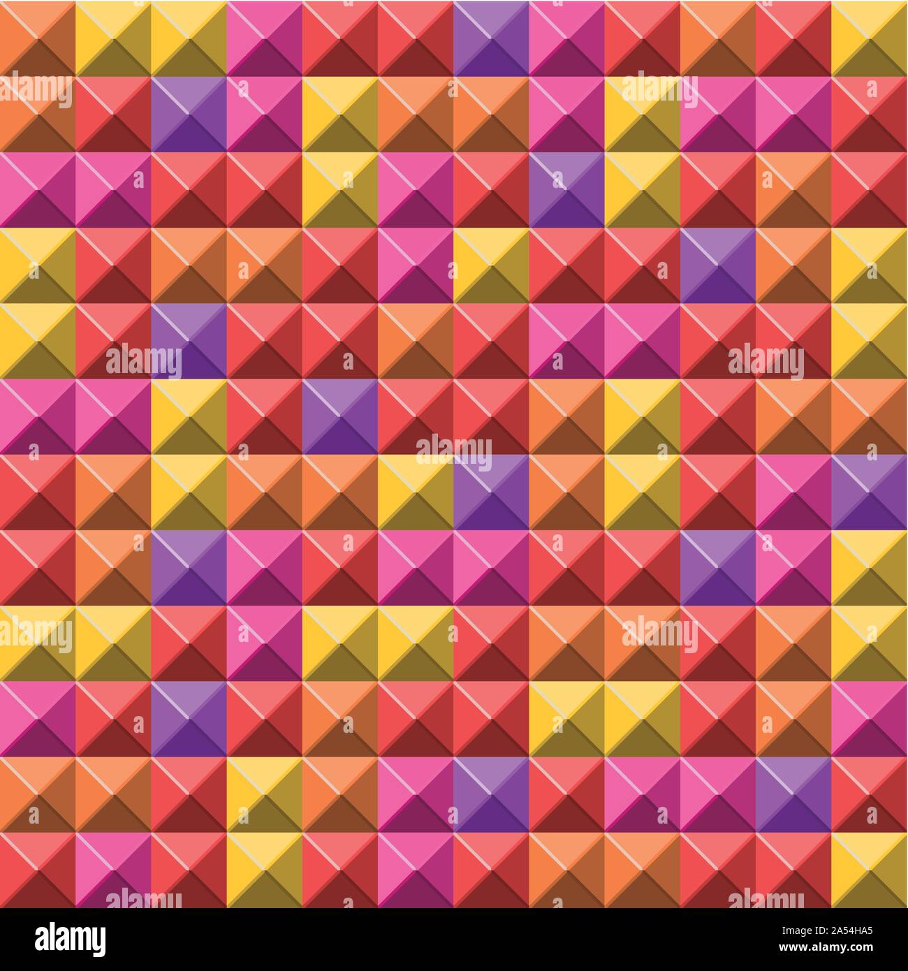 Pink brick wall texture square Stock Vector Images - Alamy