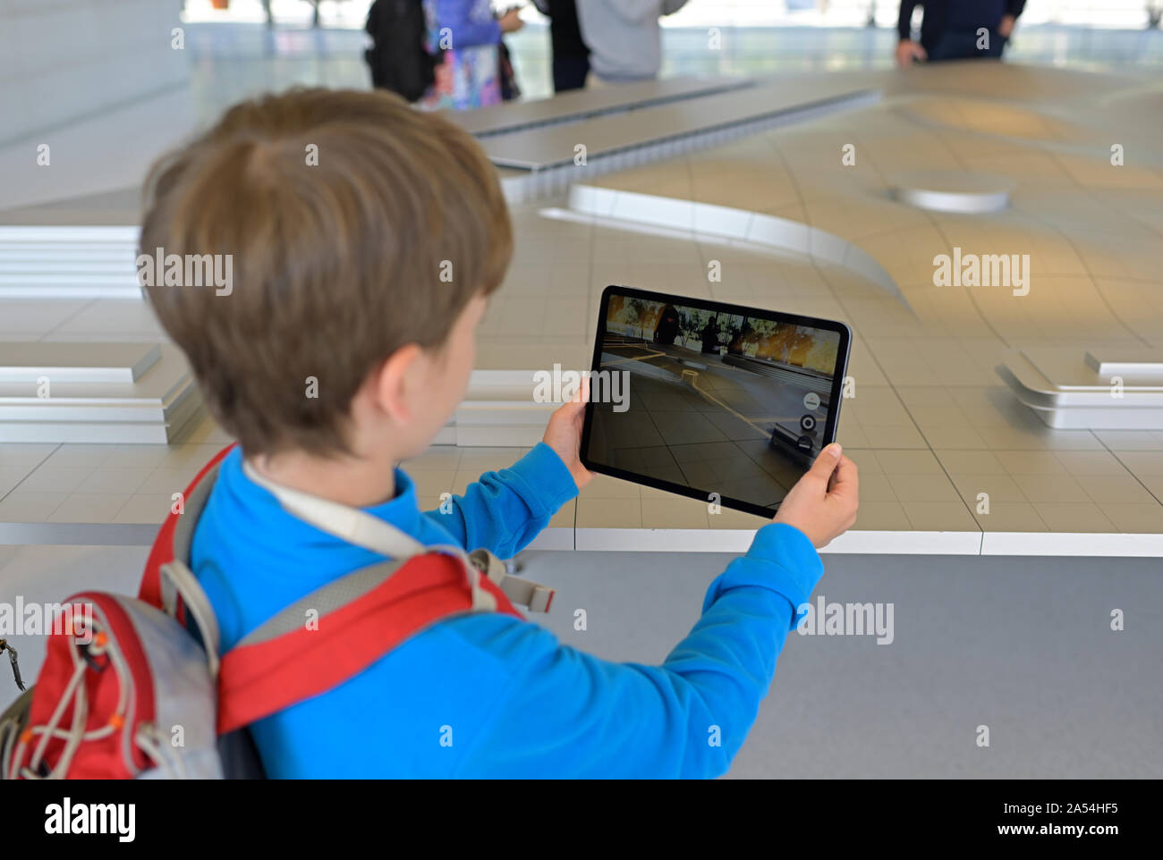 Ipad 3d building model hi-res stock photography and images - Alamy