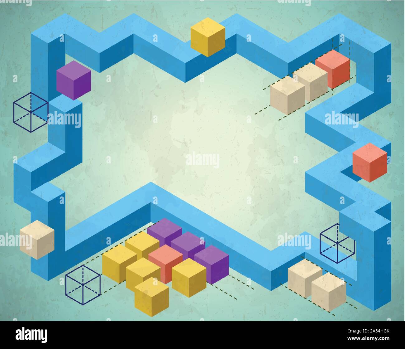 Frame cluster Stock Vector Images - Alamy