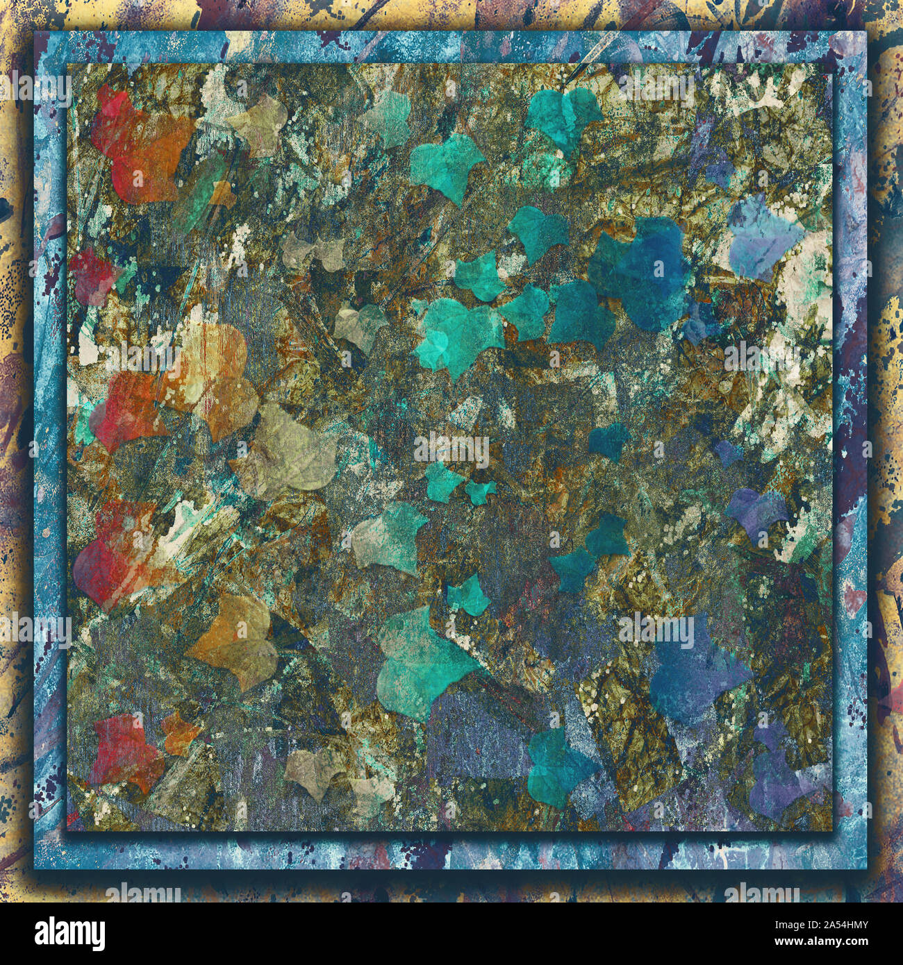 Distressed rustic layered paper. Vintage grungy old paper. Abstract ...