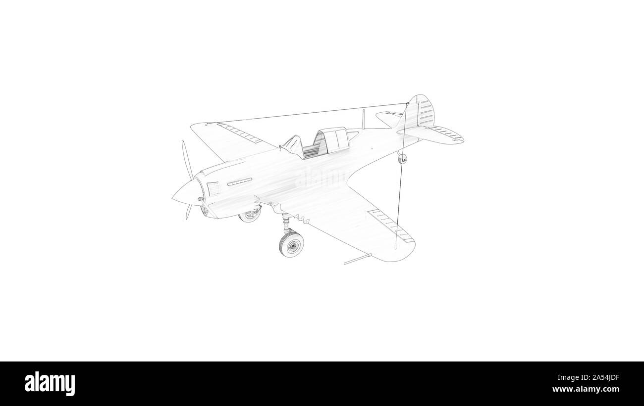 Fighter Plane Drawing Stock Photos & Fighter Plane Drawing Stock Images ...