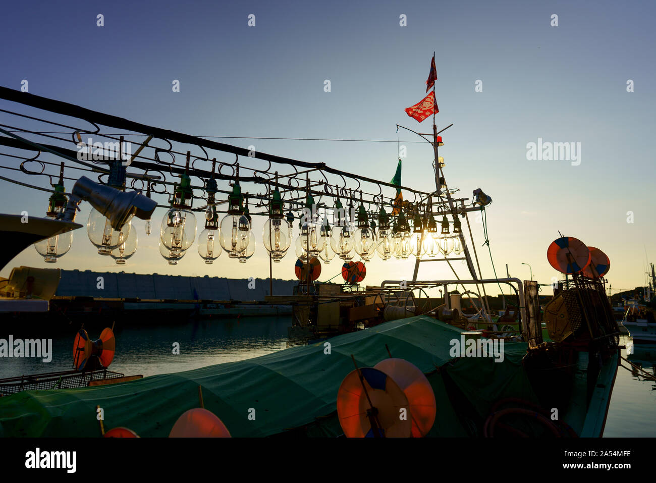 Squid Boat Japan High Resolution Stock Photography and Images - Alamy