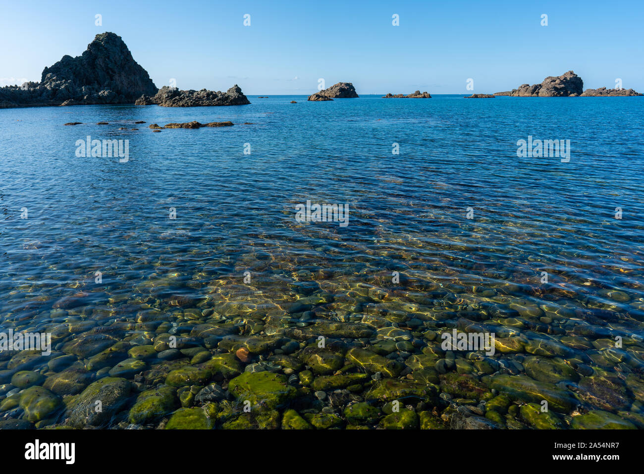 Shakotan hokkaido japan peninsula shimamui coast hi-res stock ...