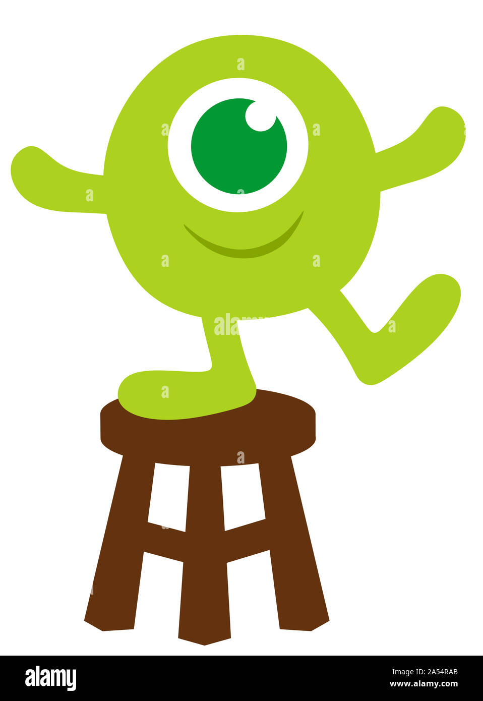 Cartoon eye Cut Out Stock Images & Pictures - Alamy