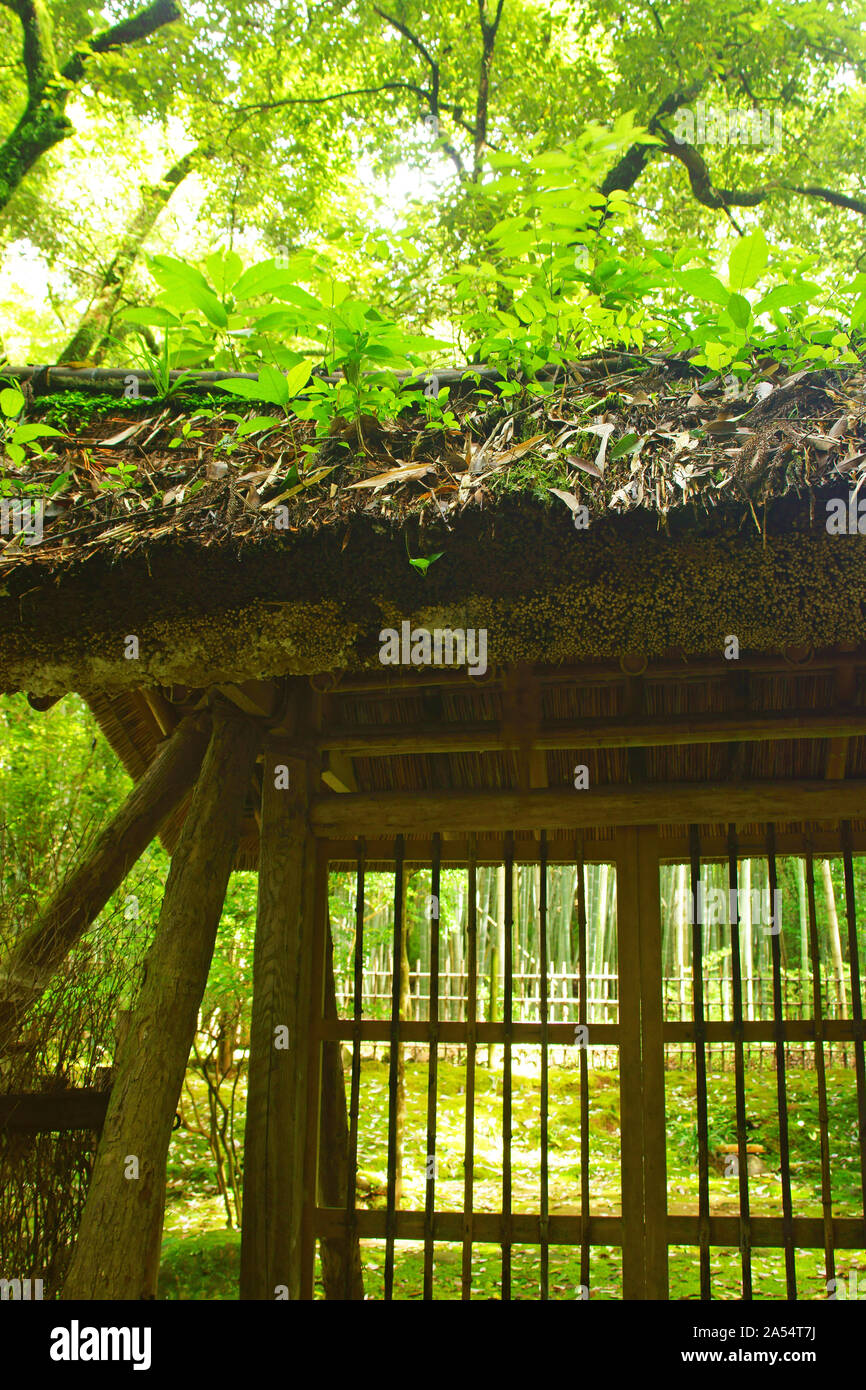Japanese style arch Stock Photo - Alamy