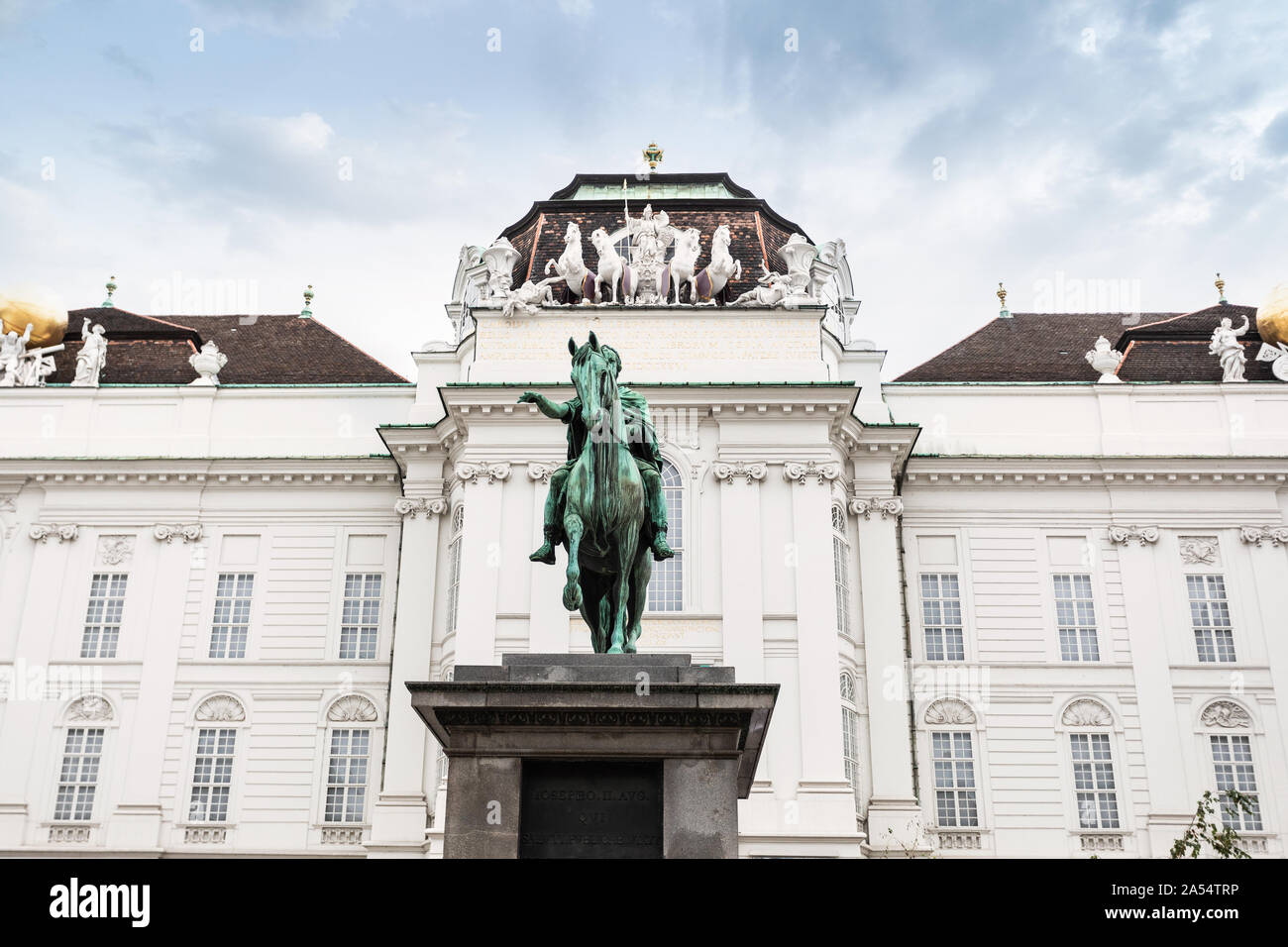 Austrian National Library in Vienna, Austria Stock Photo - Alamy