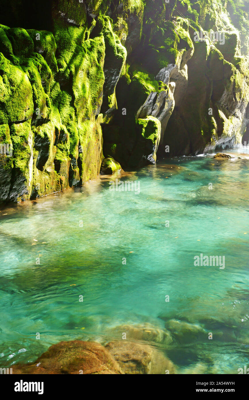 Kikuchi Gorge, Kumamoto Prefecture, Japan Stock Photo - Alamy